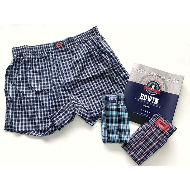 Edwin Boxer 3053-3 New Arrival Best Buy(3pcs packing) | Shopee Malaysia