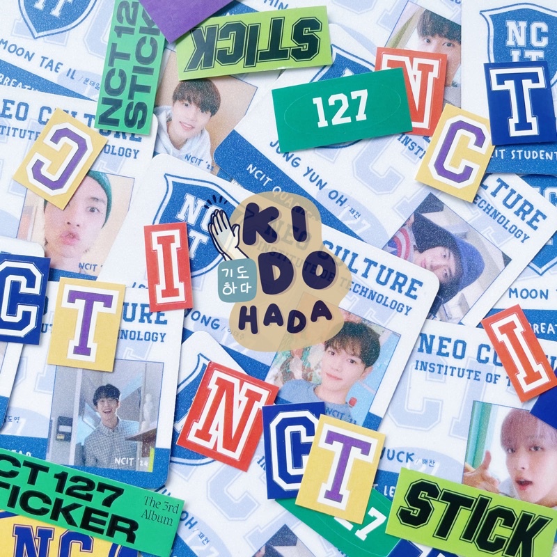 Sticker Deco NCT 127 - NCIT Neo culture insitute technology Sticker Cut cutting cutting Sticker ...