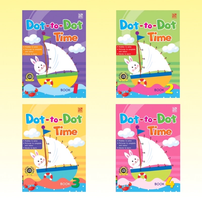 [ABO] Pre writing• Dot-to-Dot Time (Pelangi) | Shopee Malaysia