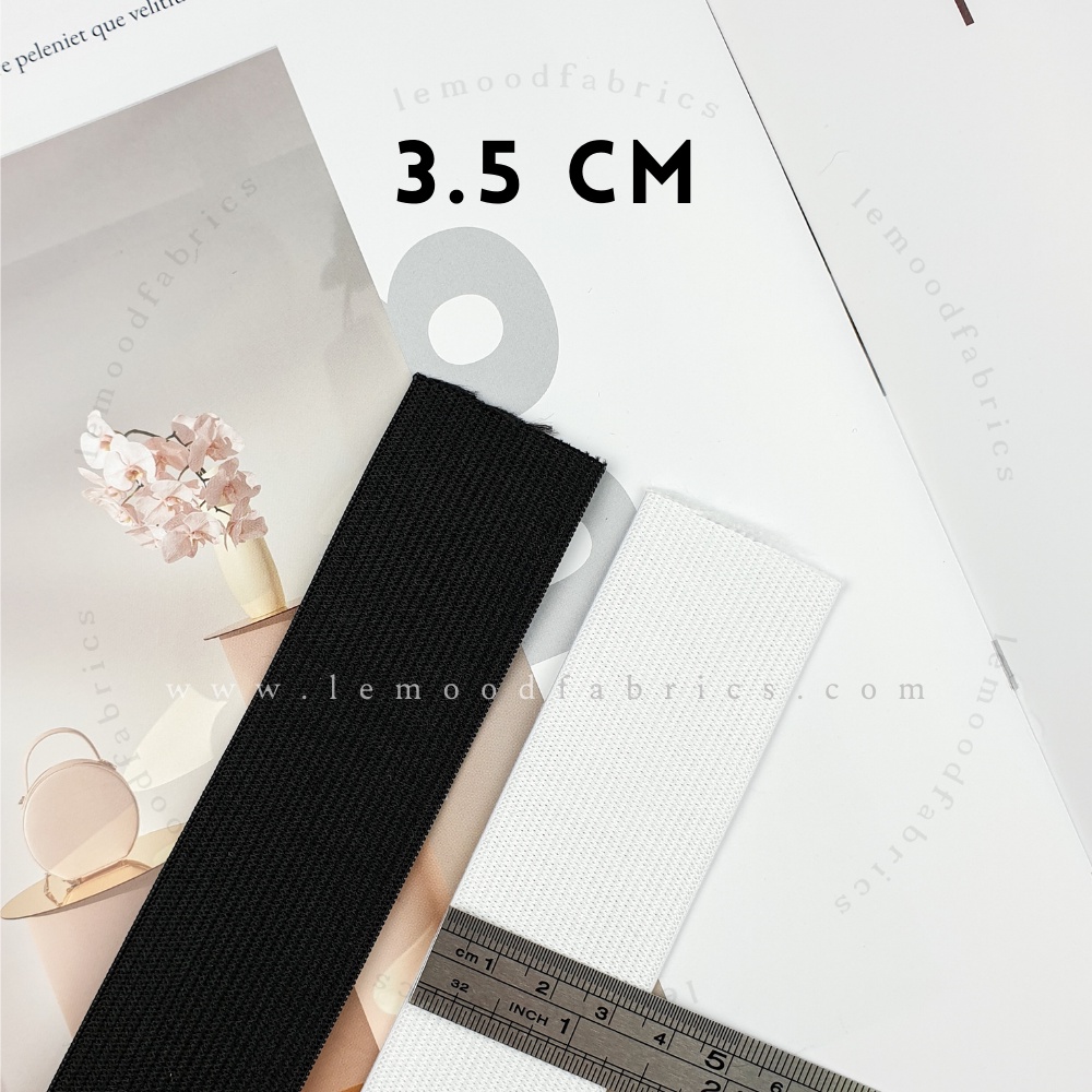 Soft Elastic Band Polyester Elastic Band Getah Kain Lembut Getah ...