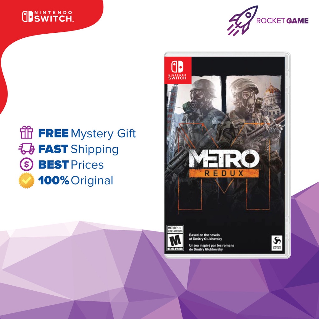 (Nintendo Switch) Metro Redux (US/ENG) *Original Brand New & Sealed ...