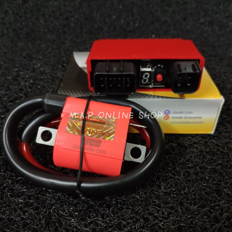 Yamaha Lc135 V1 - V7 Cdi Racing Adjustable 9 Map Setting No Cut Off ...