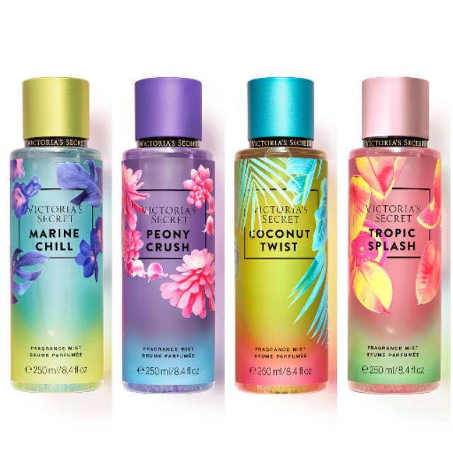 💯ori Rejected Victorias Secret Neon Botanicals Body Mist Collection