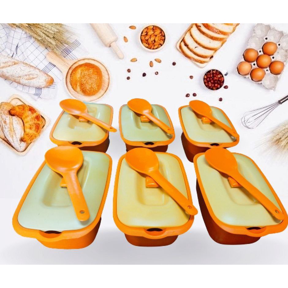 SET BUFFET PETAK PLASTIK (ALA TUPPERWARE)TERMASUK SUDIP Rectangular ...