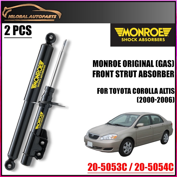(2 pcs) MONROE Front (Gas) Strut Absorber 20-5053C & 20-5054C for ...