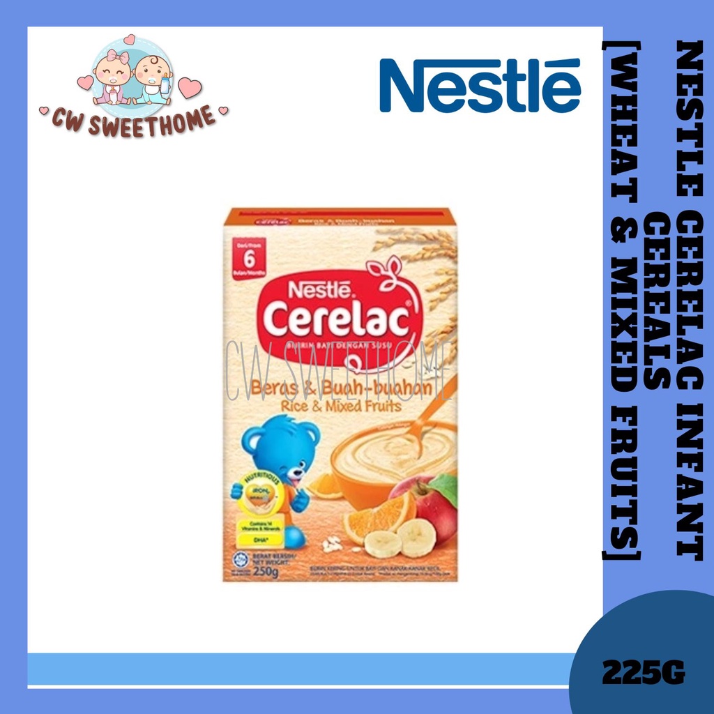 NESTLE CERELAC INFANT CEREALS 225G | Shopee Malaysia