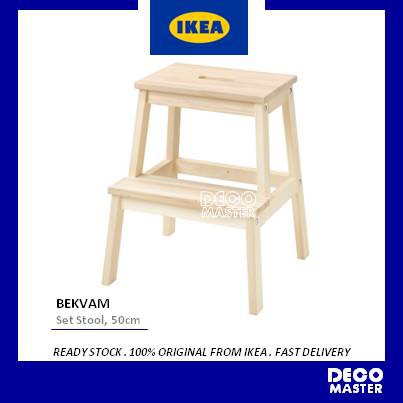 IKEA BEKVAM Step Stool, 50cm | Shopee Malaysia