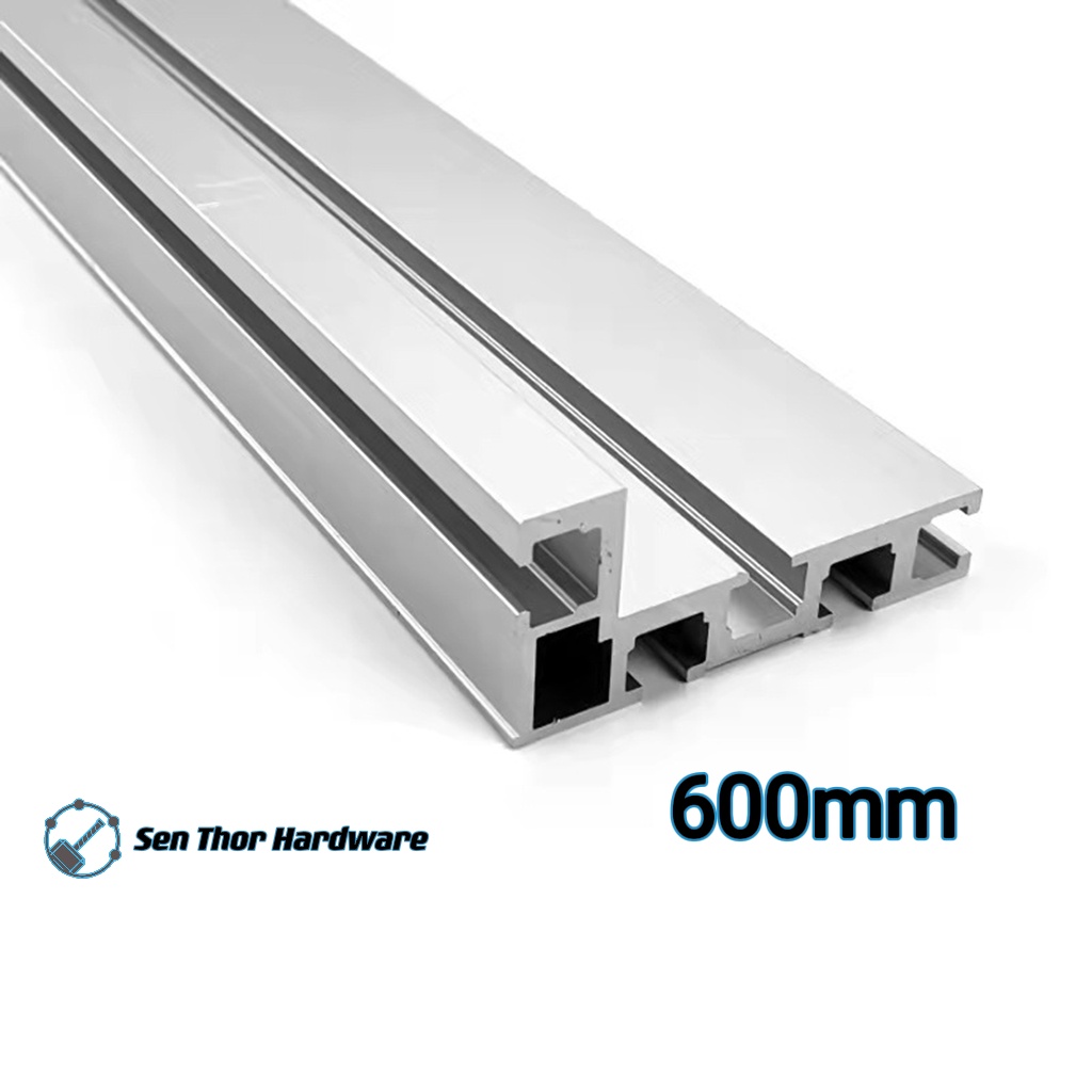Aluminum T Fence Machining Table Saw Rail Track 75 Type Miter Track 台锯 ...