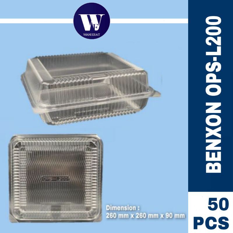 BENXON OPS-L200 / 8" SQUARE CAKE TRAY [+-50PCS] | Shopee Malaysia