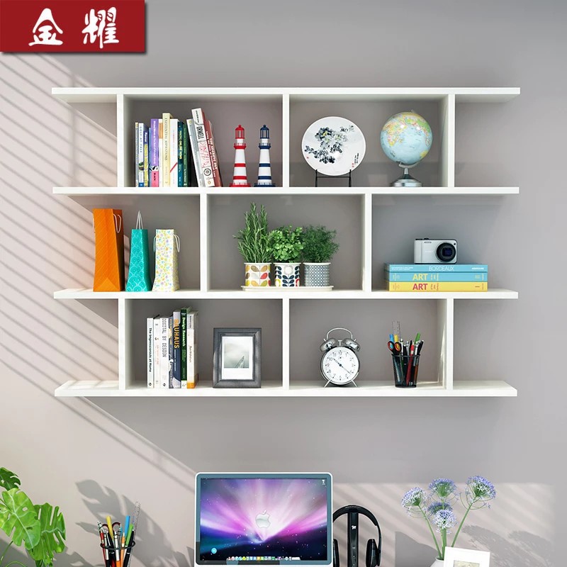 Wall Cabinet Book Shelf Wall Rack Wall Mounted Storage Rack Bookcase ...