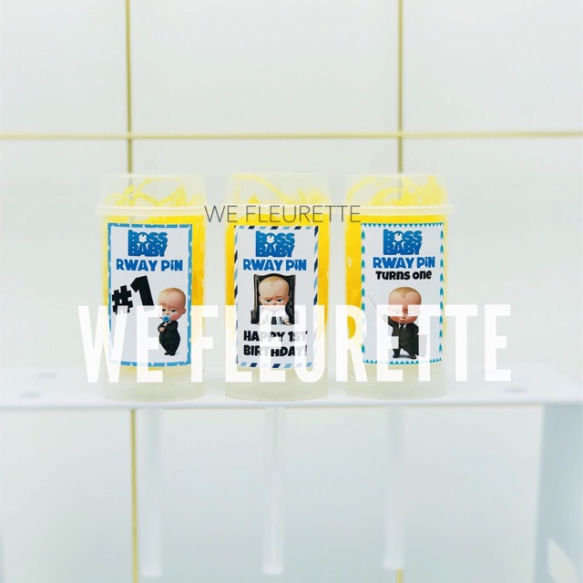 Boss Baby Theme Sticker / Pushpop Holder Sticker | Shopee Malaysia