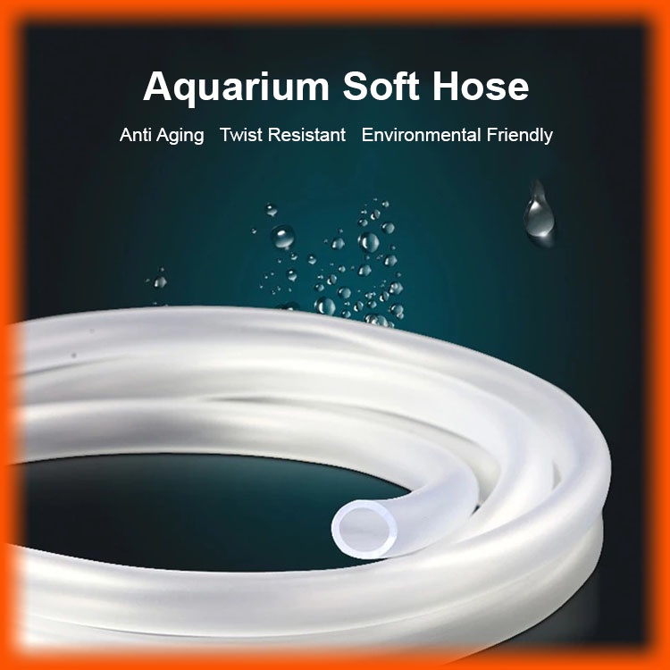4mm 5mm 6mm Oxygen Tubing Aquarium Soft Air Bubble Hose Tiub Oksigen ...