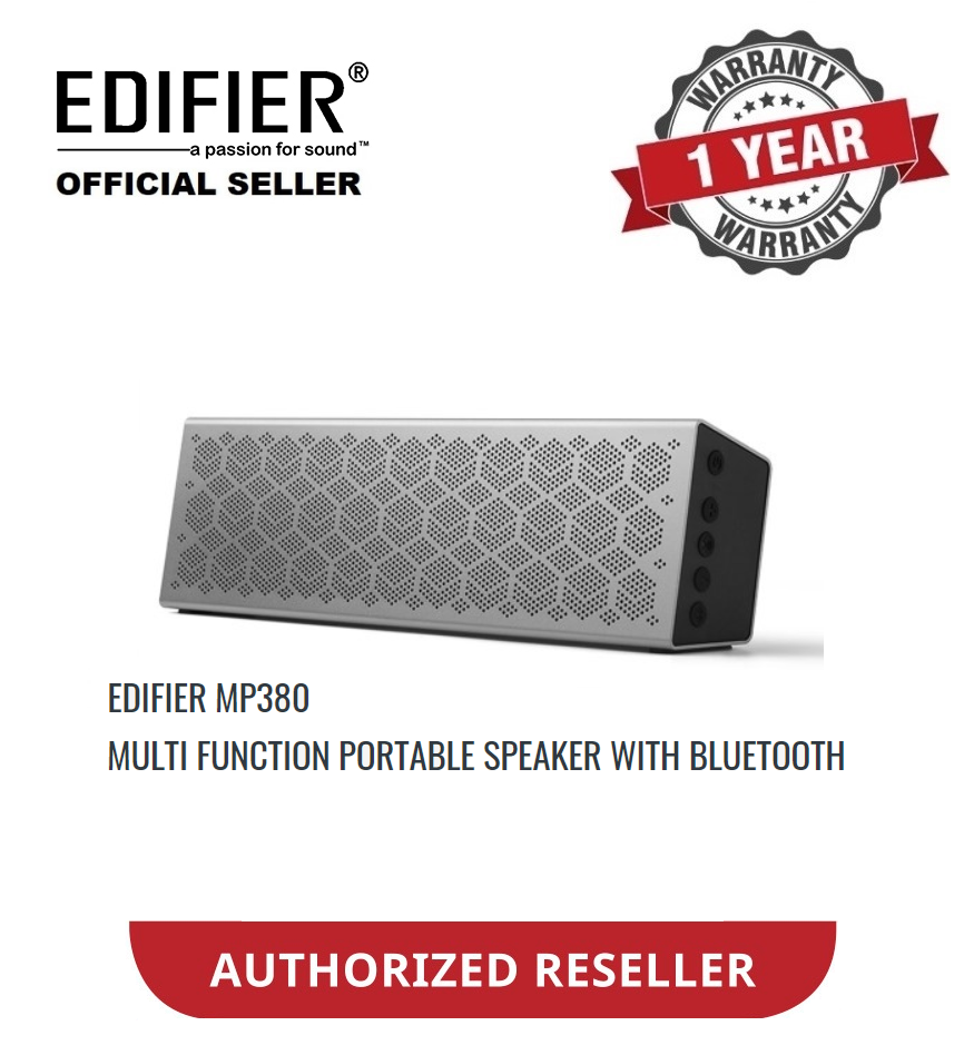 Edifier MP380 Bluetooth Portable Speaker - Bluetooth 5.0 | AUX | USB ...