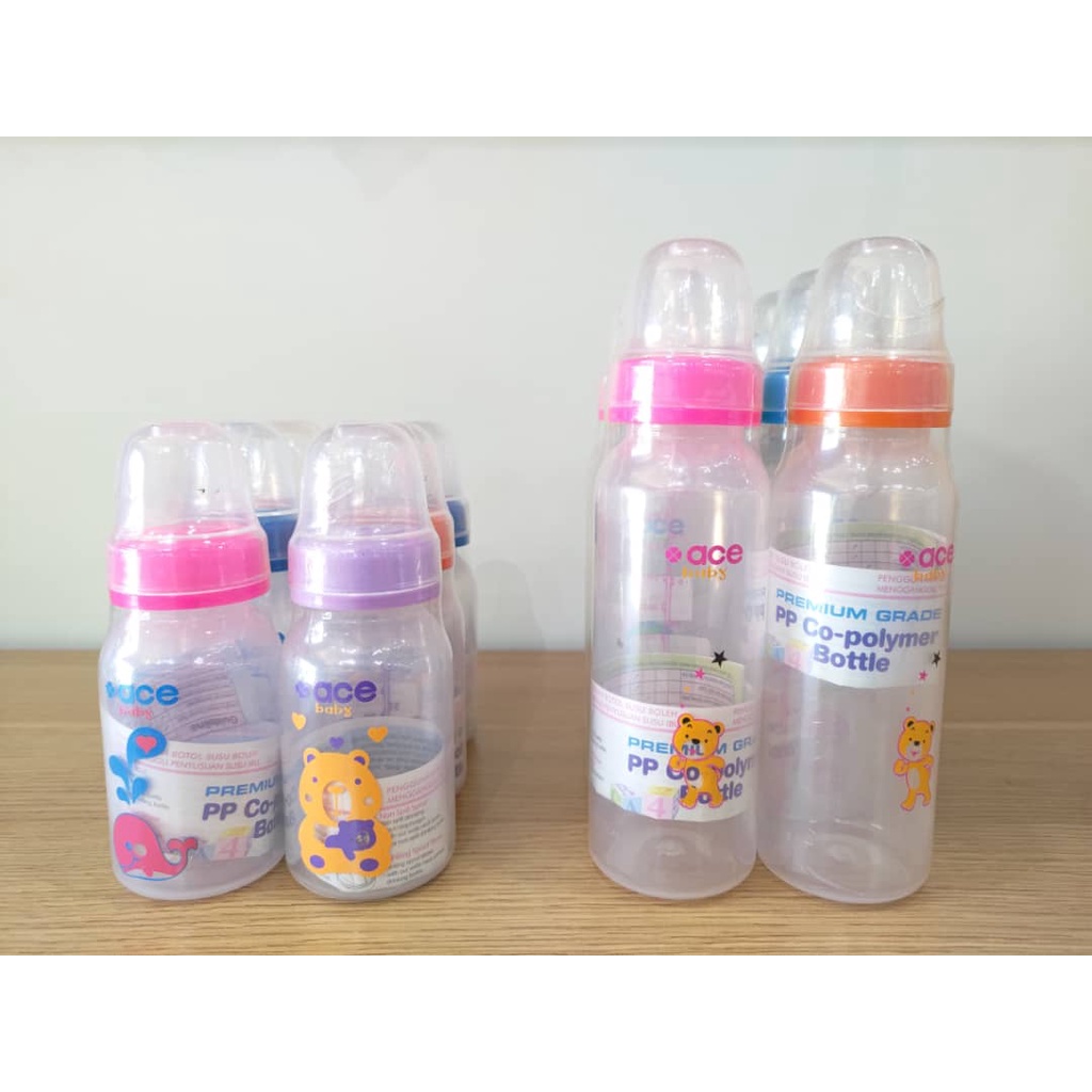 Ace Baby PP Standard Feeding Bottle (140ml & 240ml) | Shopee Malaysia