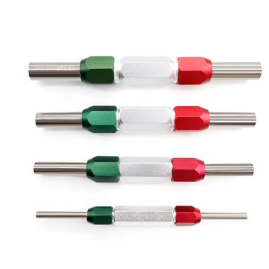 10pcs High Precision Pin Gauge Needle Gage Handle Holder GO NO GO ...