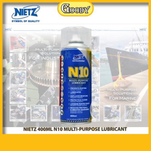 NIETZ N10 MULTI-PURPOSE LUBRICANT Anti Rust Multi Purpose Penetrant ...