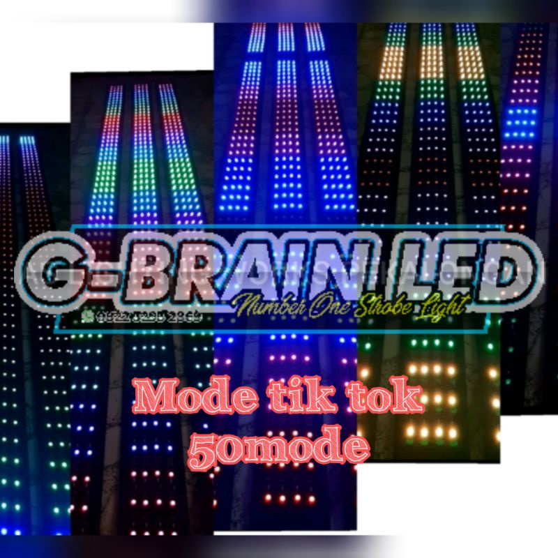 Glass Strobe Light 50MODE 4 Rows TIK-TOK 12V&24V | Shopee Malaysia
