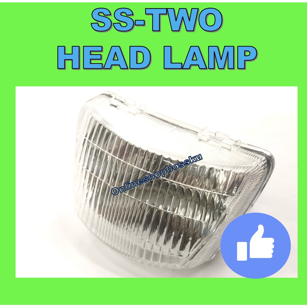 Y110SS TWO HEAD LAMP SS2 HEAD LAMP Y110SS2 FRONT HEAD LAMP SS TWO FRONT ...