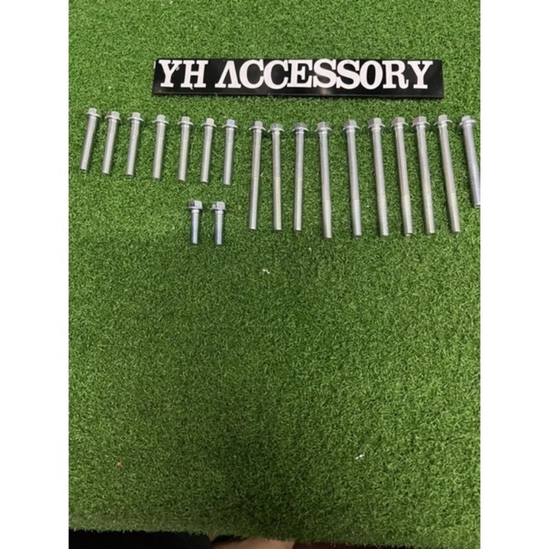 skru enjin c70/engine bolt set for c70 | Shopee Malaysia