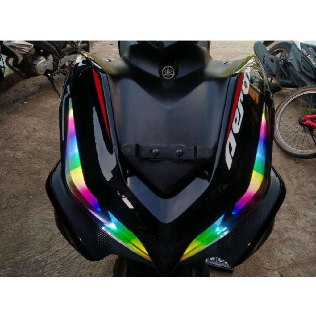 Aerox New V2 Eyebrow Stickers / Light Stickers / Rainbow Stickers / Rgb ...