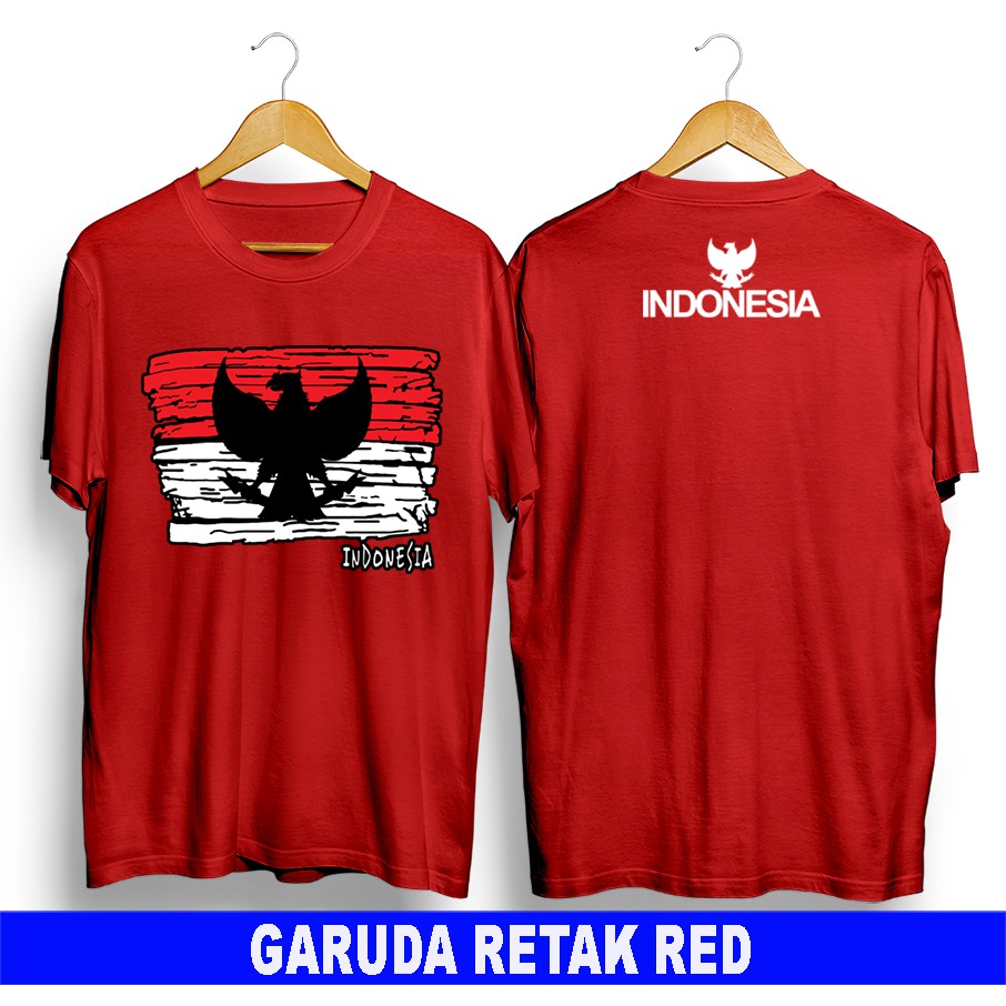 PUTIH MERAH Garuda INDONESIA T-Shirt Shirt For The Indonesian ...