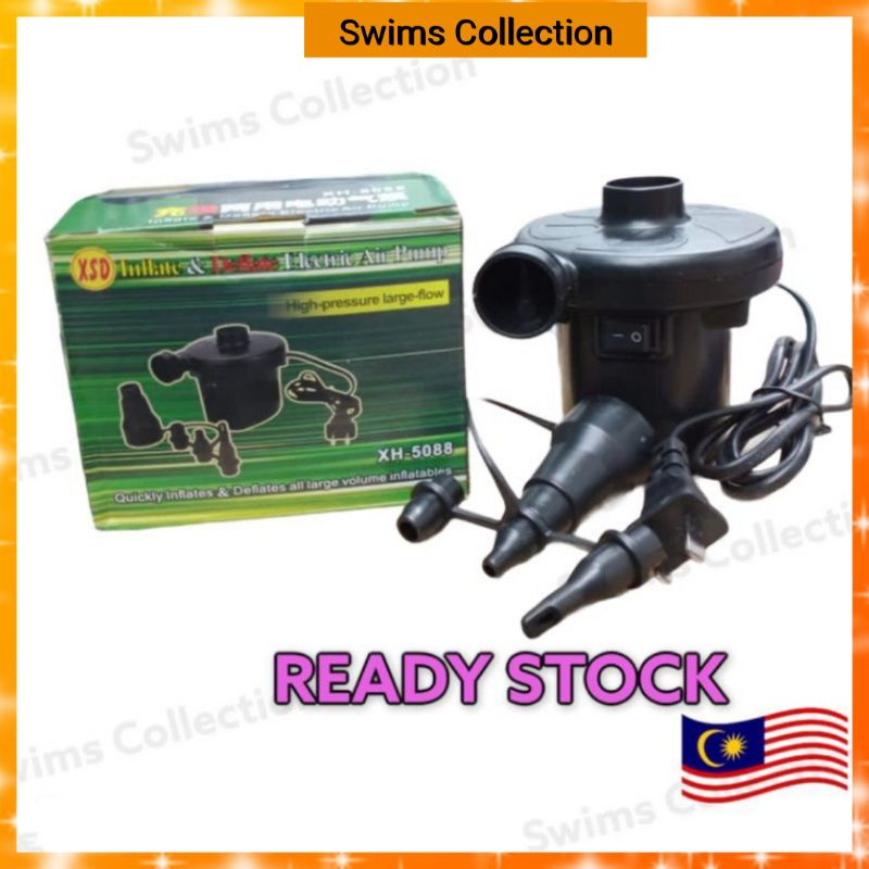 P110 Swimming pool Electric air pump air inflator for pool swim ring ...