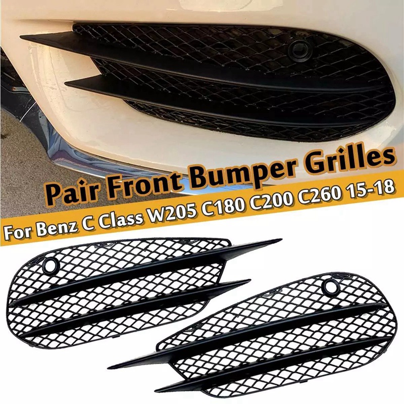 For Mercedes-Benz W205 C-Class C180 C200 C260 2015-2018 Set L+R Front ...