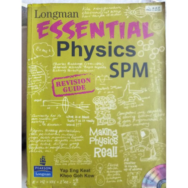 Longman Essential Physics SPM references book | Shopee Malaysia