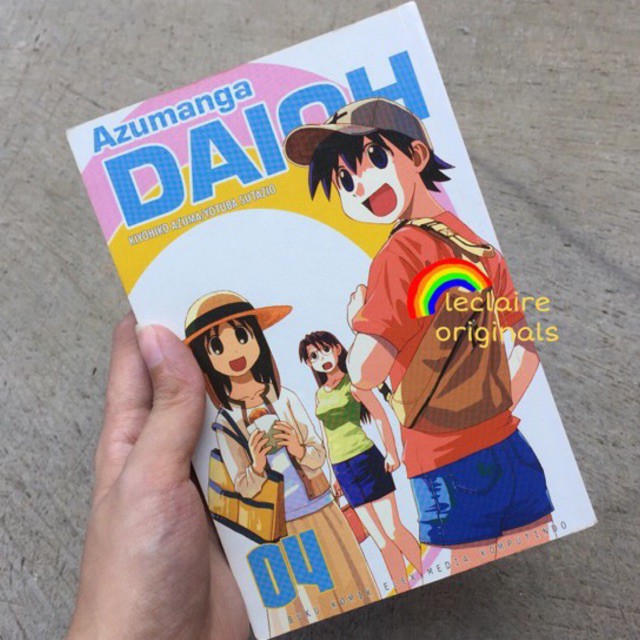 Rare Azumanga Daioh Old School Teenage Children's Comic Yotsuba School ...
