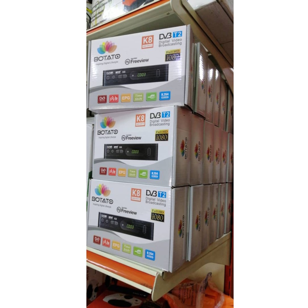 High Definition-Digital TERRESTRIAL Receiver With Sirim MCMC | Shopee ...