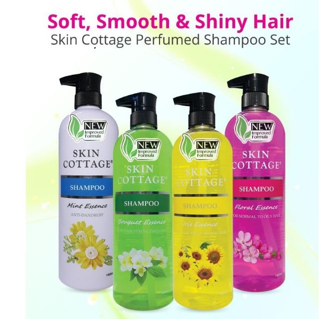 Skin Cottage Shampoo Set Soft, Smooth, Shiny Hair 1000ml | Shopee Malaysia