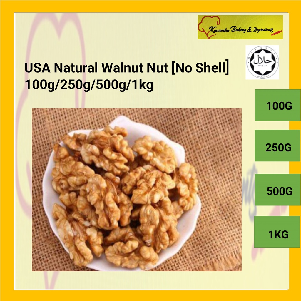 (California Walnuts) RAW Walnut(NOT Roasted)[No Shell] / Walnut Mentah ...