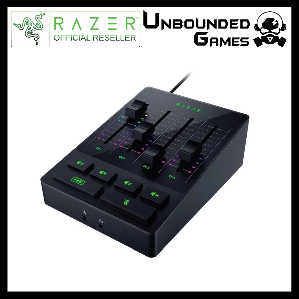 Razer Audio Mixer (STREAMLINED AUDIO CONFIGURATION, CENTRALIZED AUDIO ...