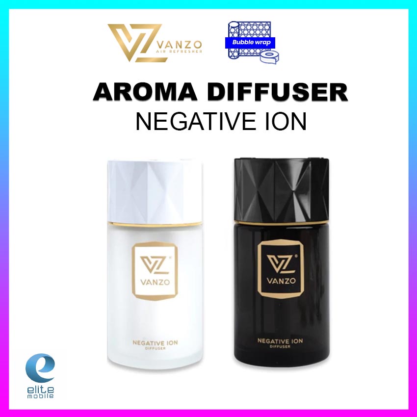 Vanzo Negative Ion Aroma Diffuser Black or White Negative Ion Function ...
