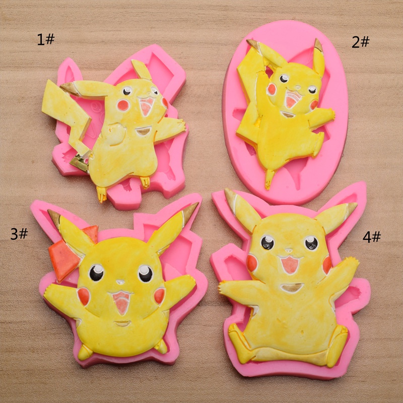 Pikachu Fondant Silicone Mold Cake Decoration | Shopee Malaysia