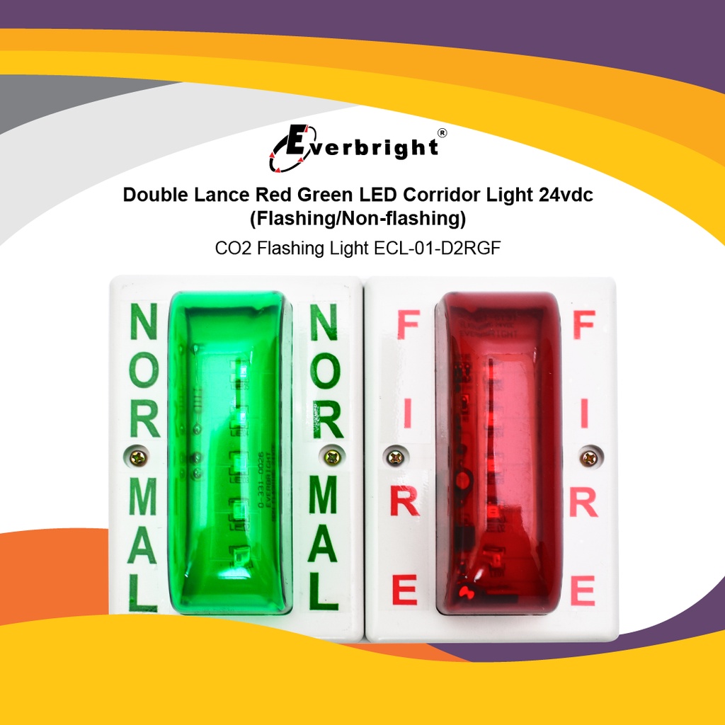 EVERBRIGHT LED Double Lance Corridor Light / CO2 Flashing Light ECL-01 ...