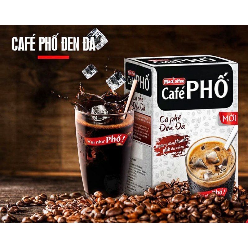 Cafe Pho Den Da - Iced Black Coffee MacCoffee 160g | Shopee Malaysia