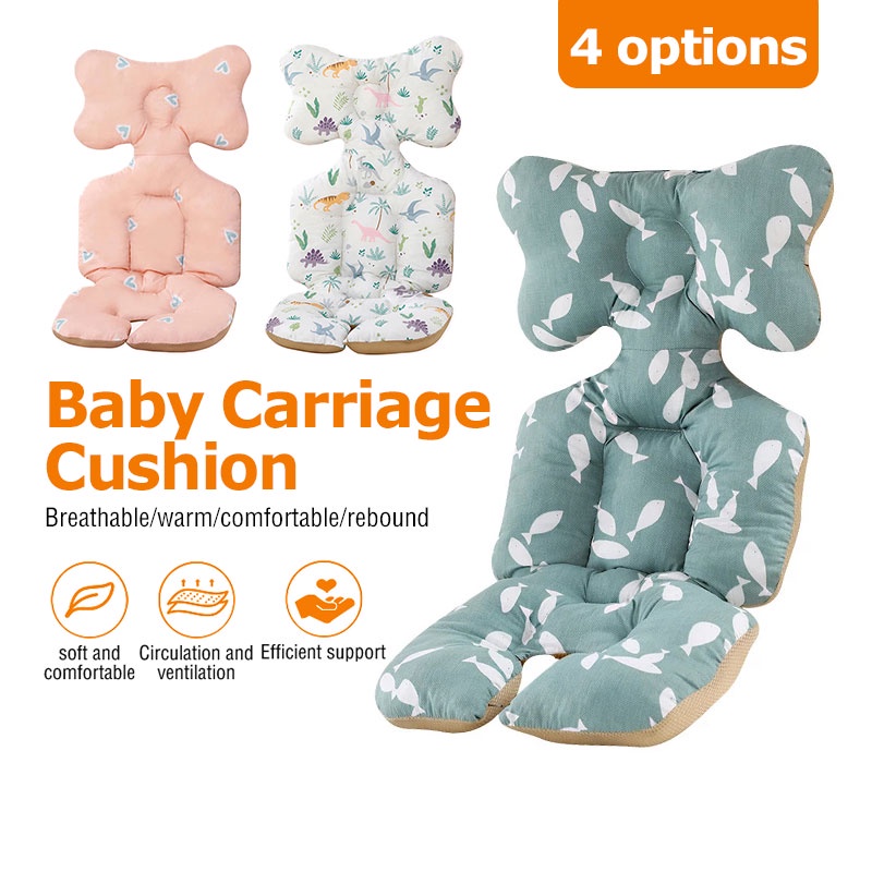 Baby Stroller Seat Cushion Kids Pushchair Car Seat pad stroller ...