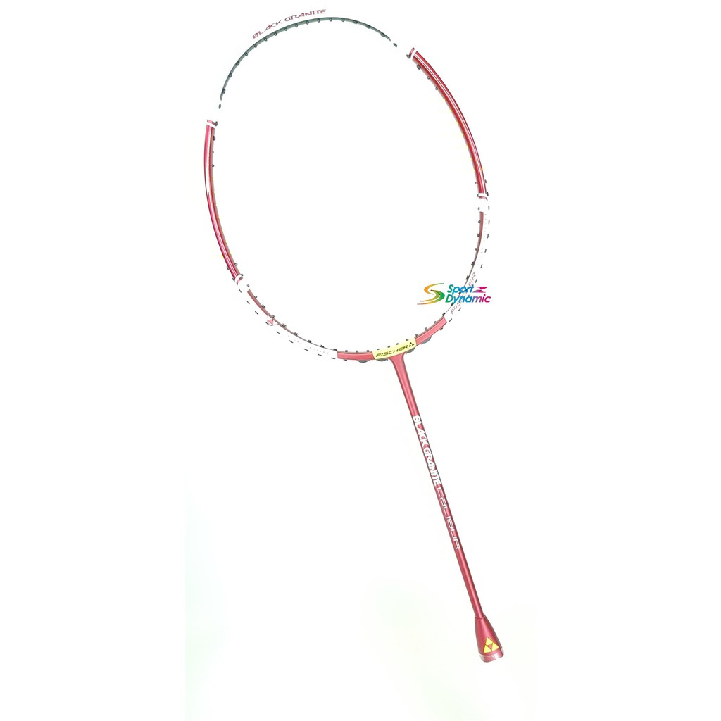 FISCHER BLACK GRANITE CALIBUR (RED) BADMINTON RACKET | Shopee Malaysia