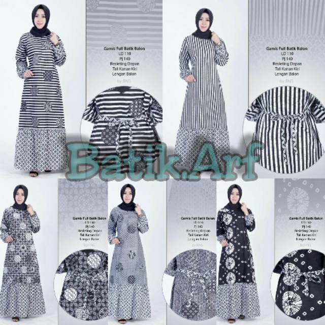 (NEW!) Monochrome style- BATIK BATIK SHARI / BATIK BATIK MANGGAR ...