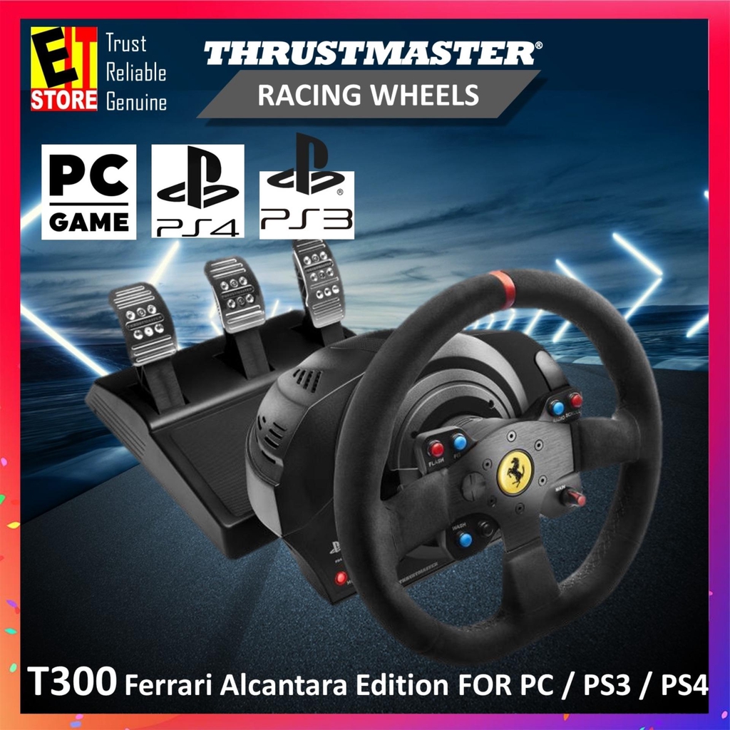 THRUSTMASTER T300 FERRARI INTEGRAL RACING WHEEL ALCANTARA EDITION FOR ...