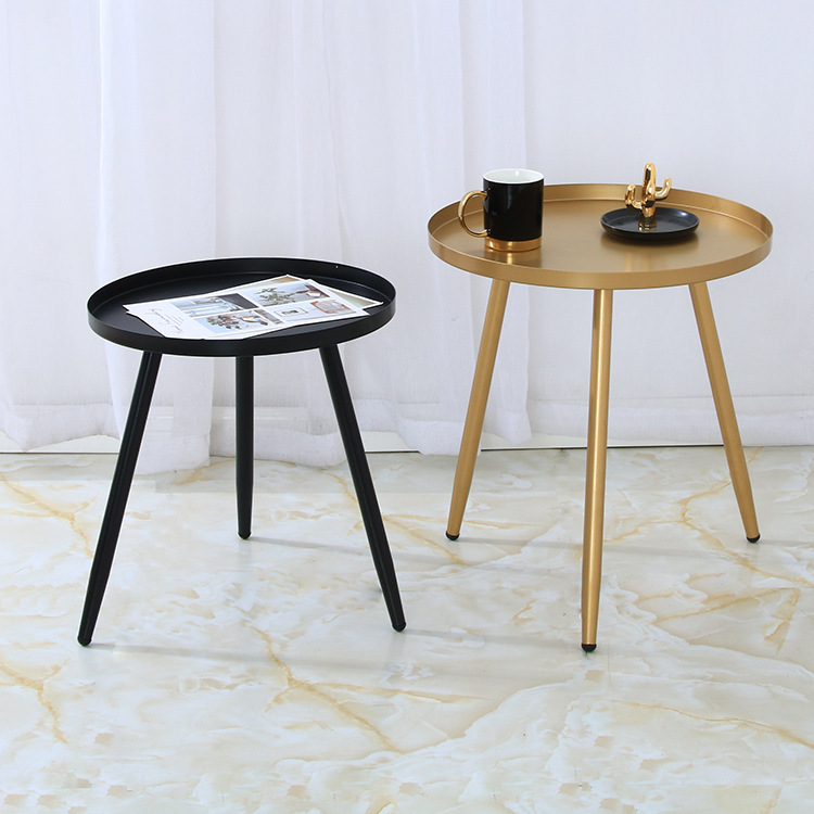 Modern Gold Coffee Table Nordic Style Living Room Furniture Mini Side ...