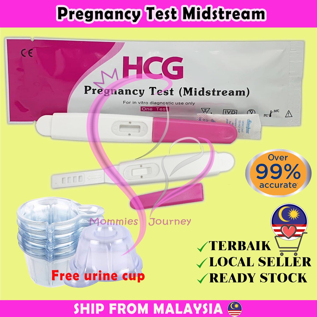 Pregnancy Test UPT Midstream Test Hamil Pregnant Stick Test Uji ...