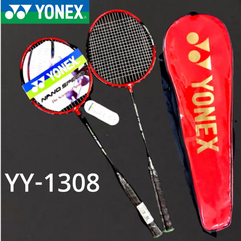 Yonex Badminton Racket YY-1308 / Yonex Badminton Raket / 2 Badminton ...