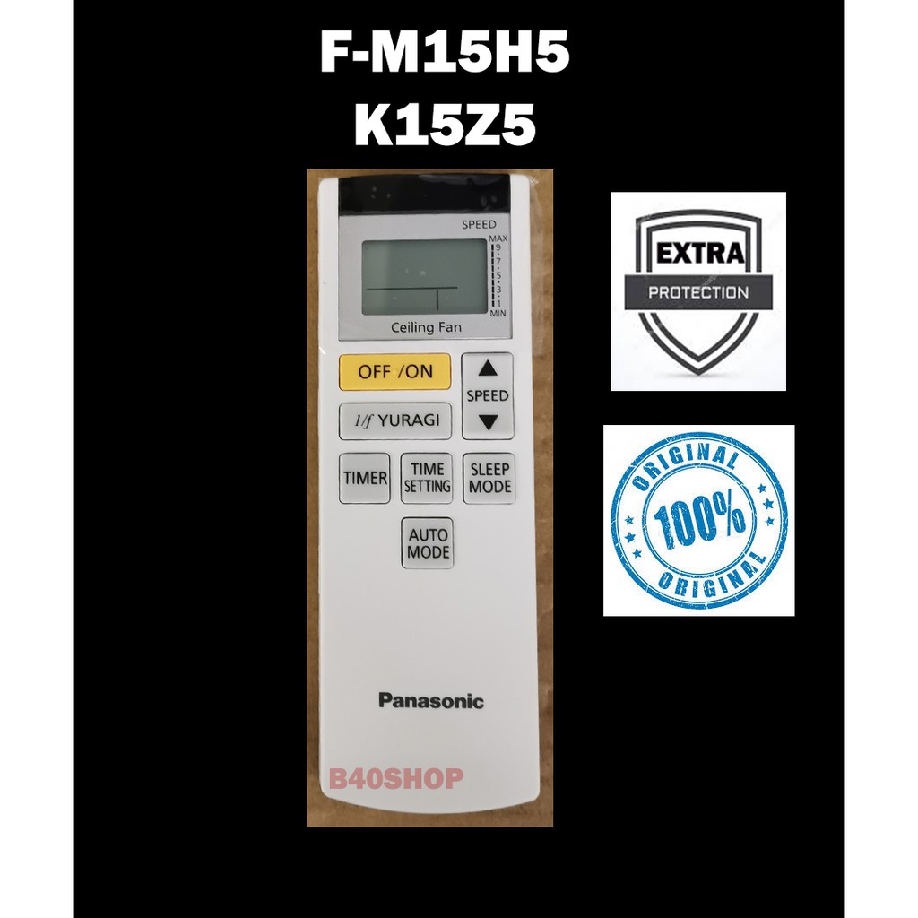 Panasonic econavi ceiling fan remote control F-M15H5 / F-M14HW / KDK ...