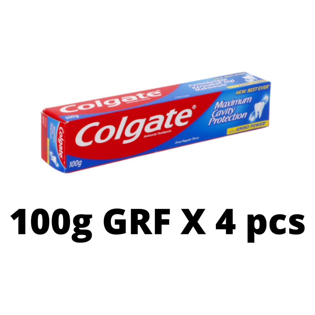 Colgate Maximum Cavity Protection Toothpaste 175G x 3's / 100G x 4's ...