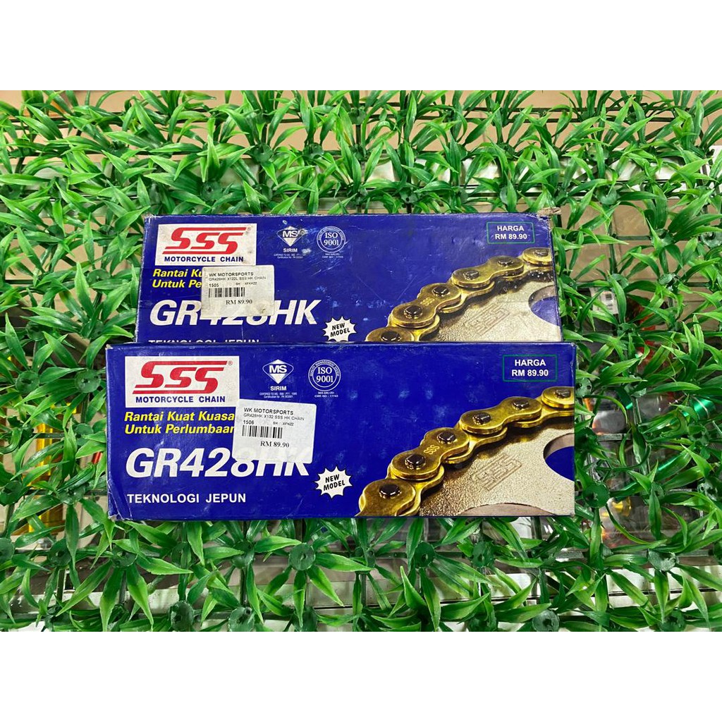 SSS 428 GOLD CHAIN HEAVY DUTY | Shopee Malaysia