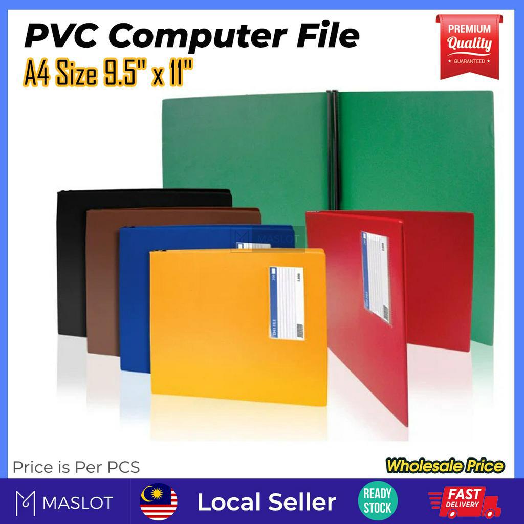 PVC Computer File A4 Size 9.5" x 11" (for computer forms filing) Fail ...
