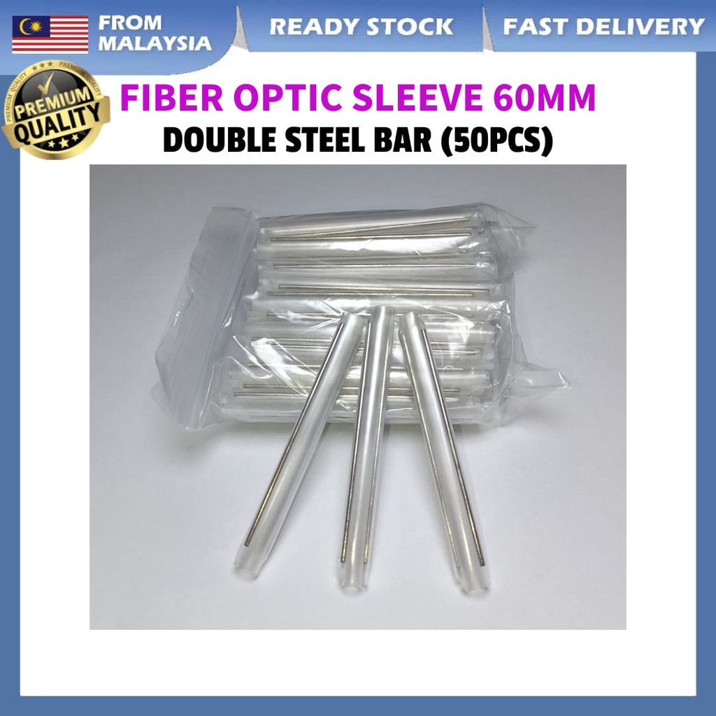 Fiber Optic Splicing Sleeve 60mm Double Steel (50pcs) | Shopee Malaysia