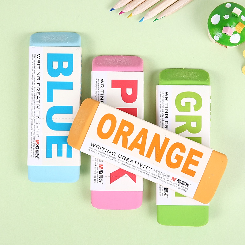 Big Size Eraser Rubber Candy Colored Eraser Student School Pemadam ...